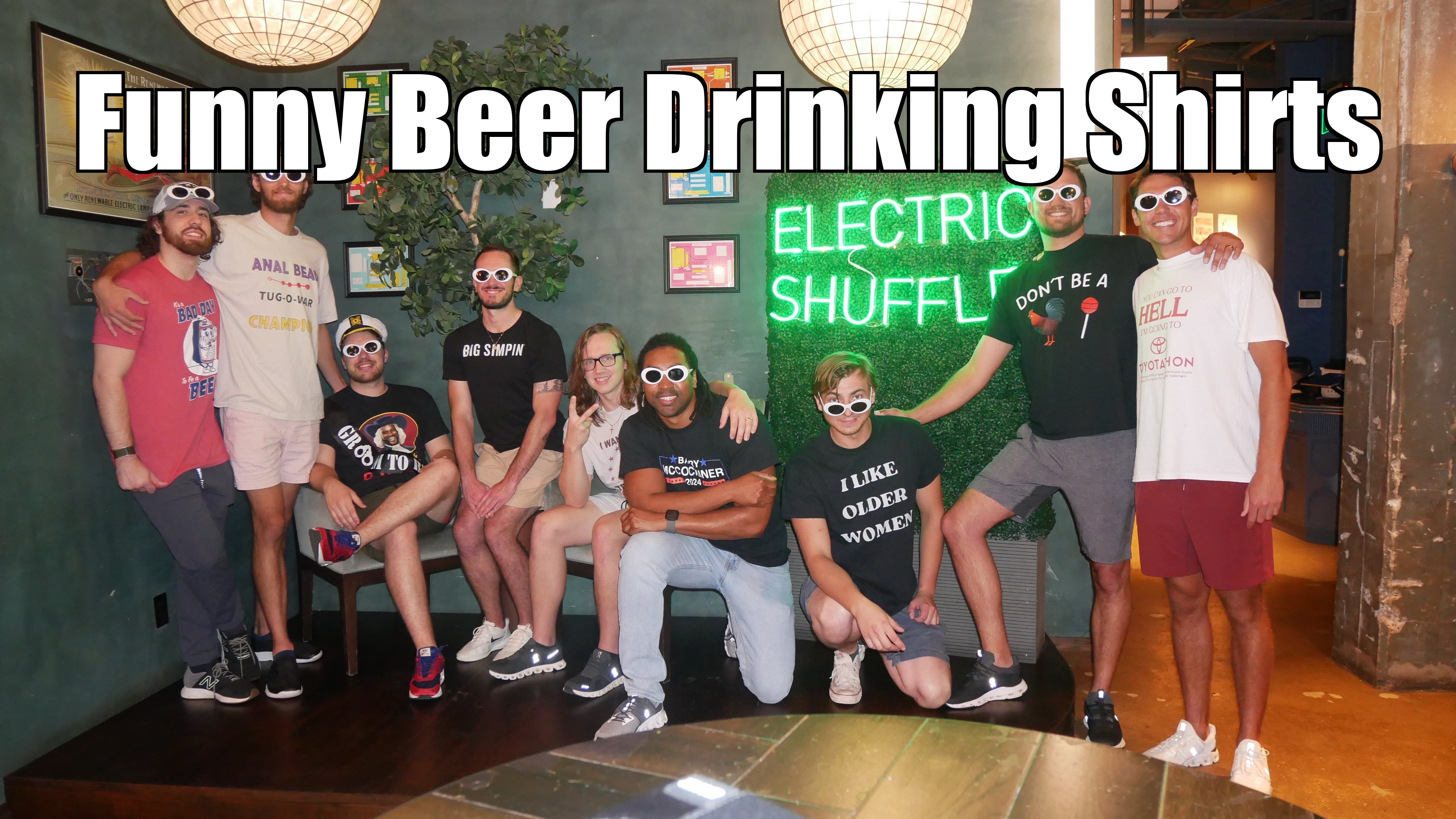 Funny Beer Drinking Shirts - Unethical Threads