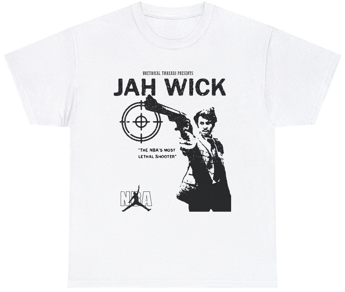 Ja Wick Shirt Funny Controversial Ja Morant NBA Suspended Gun Meme Tee ...