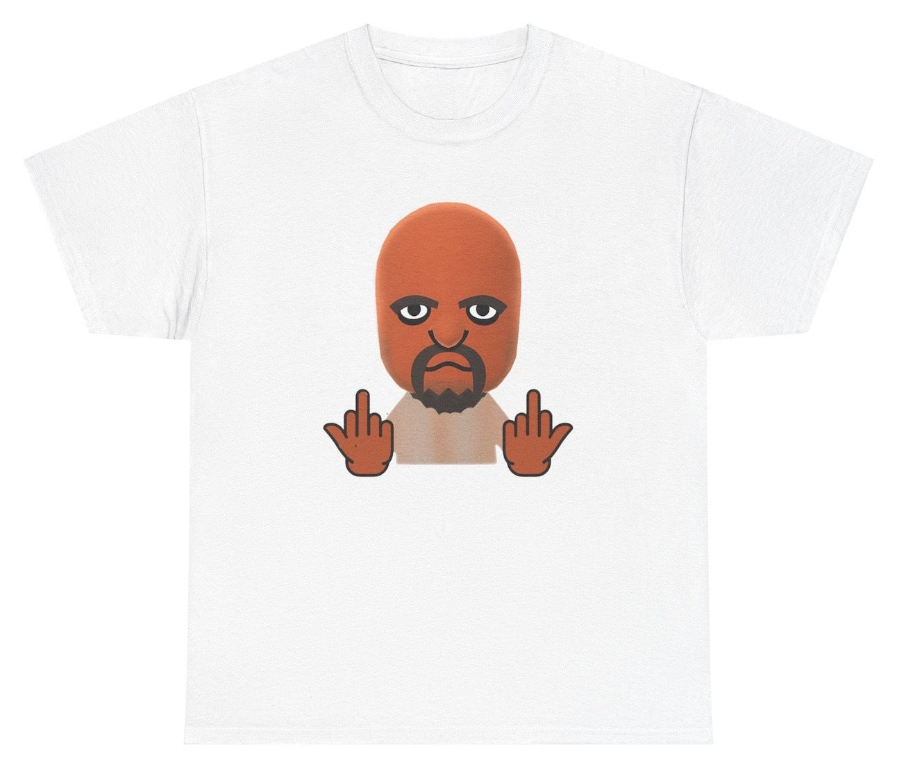 Mii Mood - Middle Finger Tee for Gamers and Humor Lovers – Unethical ...