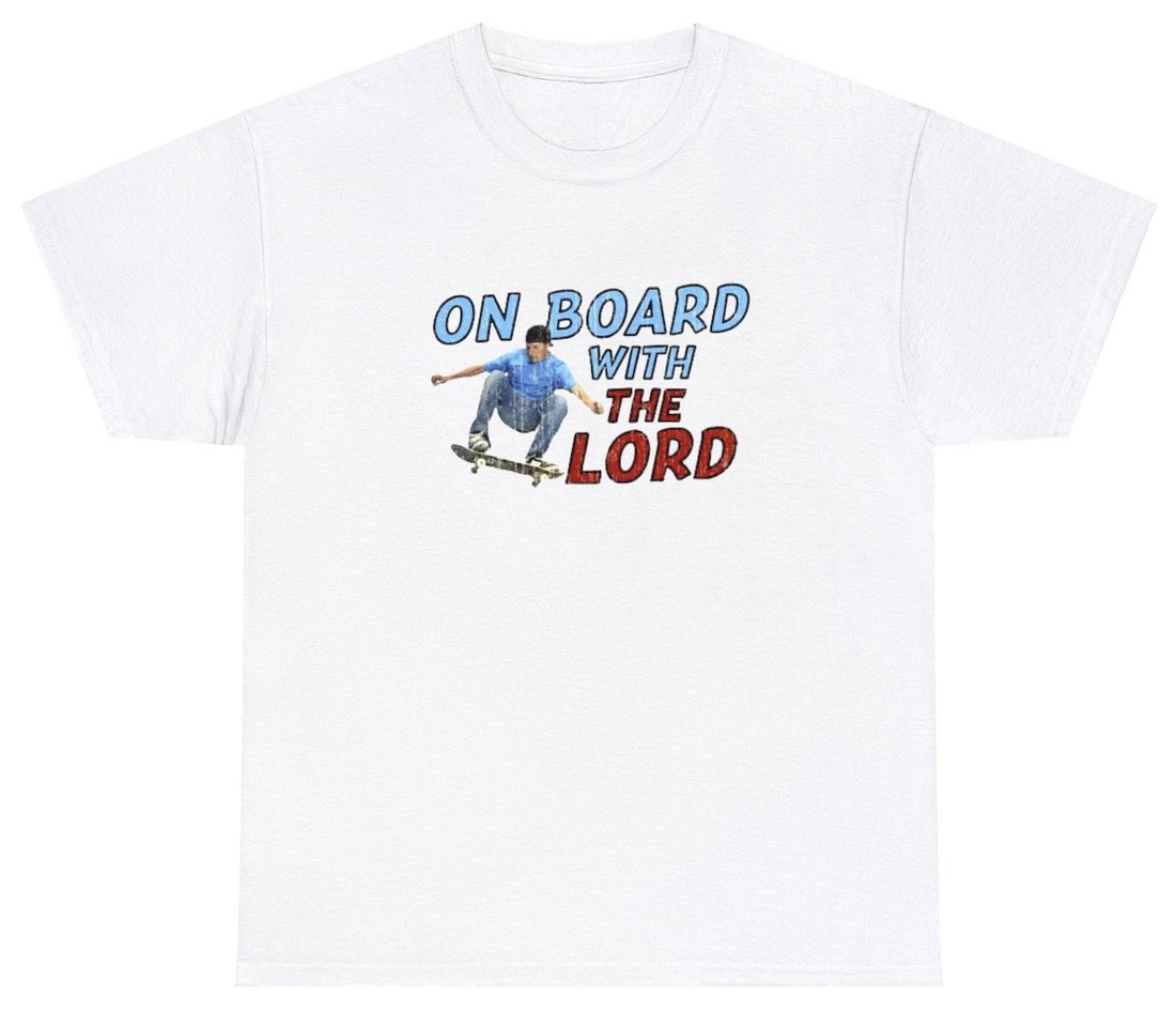 On Board With The Lord T Shirt for Fans of Faith-Based Apparel and ...