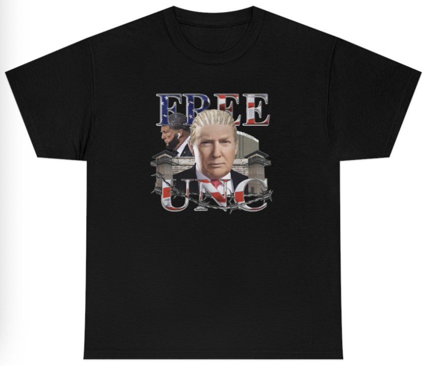 Free Unc Donald Trump Tee – Unethical Threads